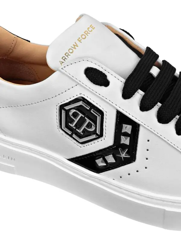 Philipp Plein Arrow Force Sneakers - White