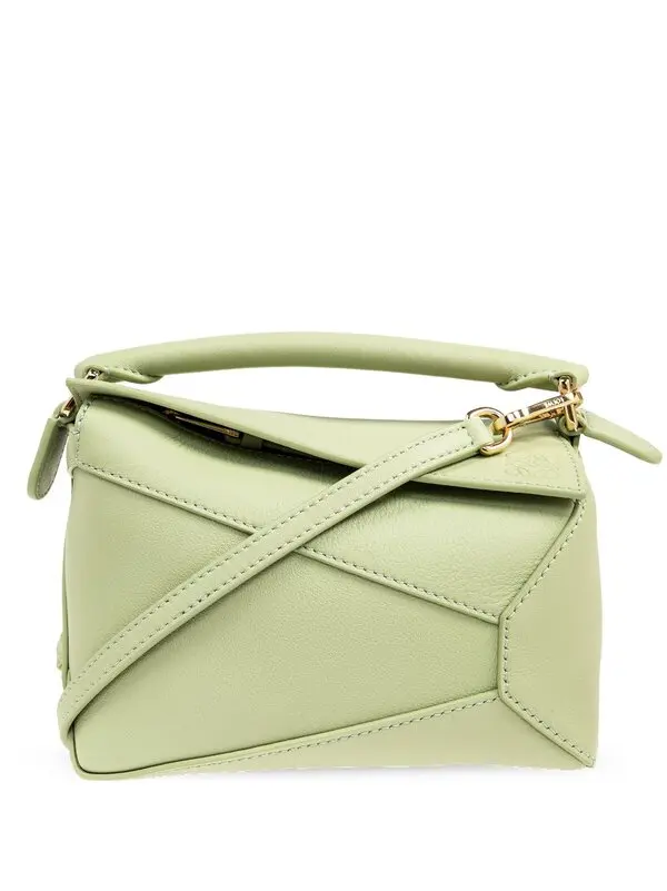 Loewe Mini Puzzle Tote Bag - Green