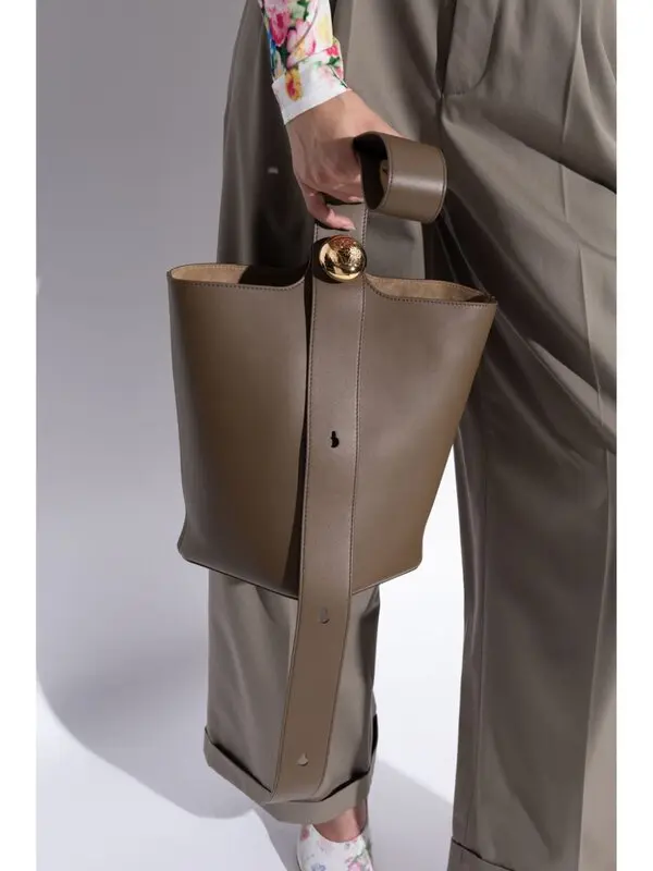 Loewe Pebble Bag - Brown