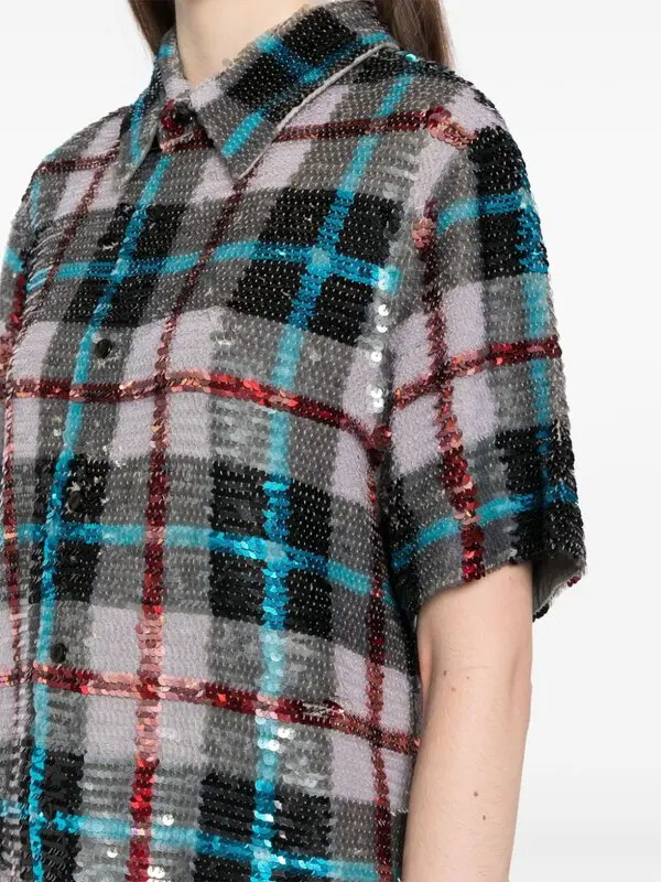 Ashish Sequin-embellished Cotton Shirt