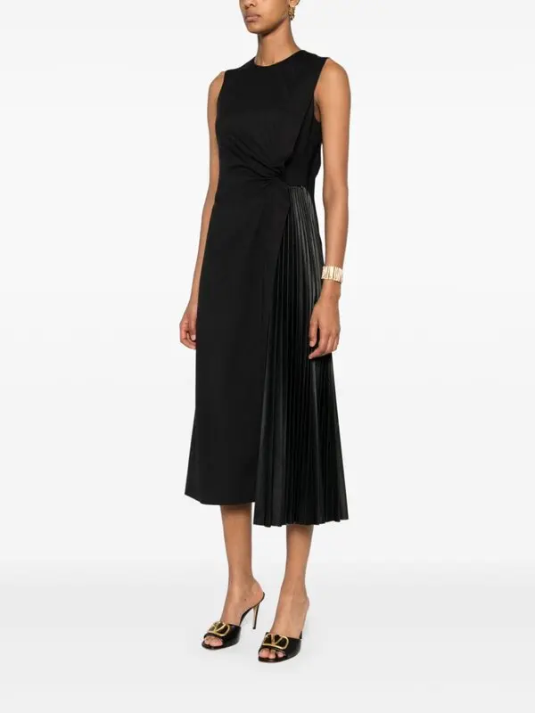 NISSA Asymmetric Midi Dress