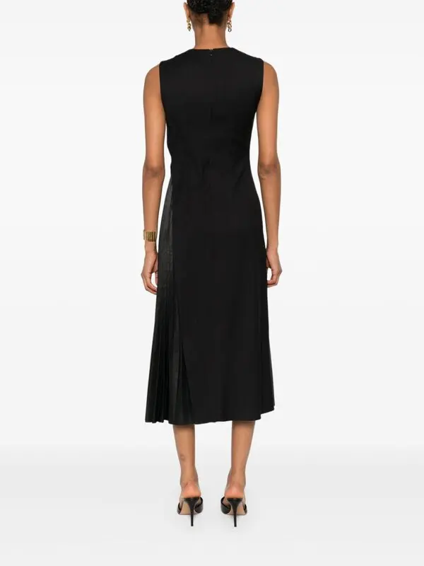 NISSA Asymmetric Midi Dress