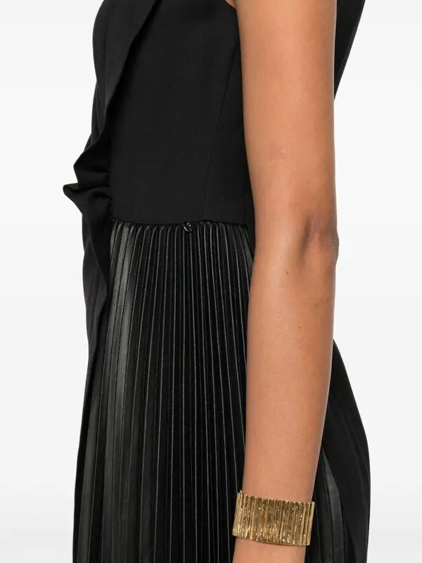 NISSA Asymmetric Midi Dress