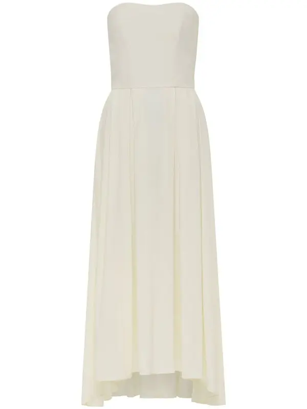 Azeeza Ezra Midi Dress - Neutrals