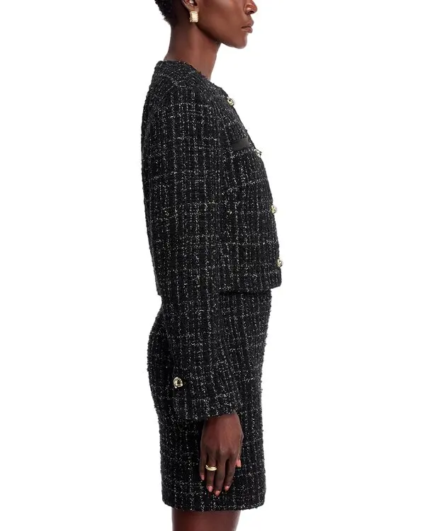 BOSS Jolena Cropped Tweed Jacket