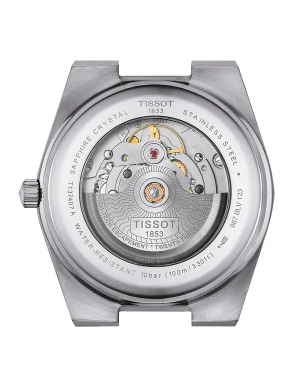 TISSOT Powermatic 80 40mm Watch - Blue/silver
