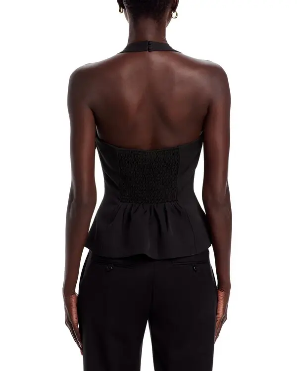 LUCY PARIS Vivienne Bow Halter Vest
