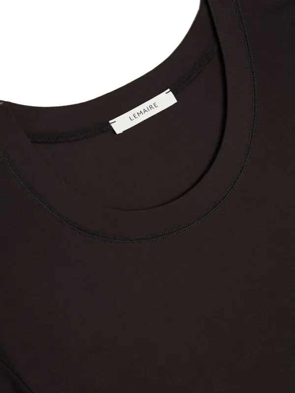 LEMAIRE Belted T-shirt Dress - Black