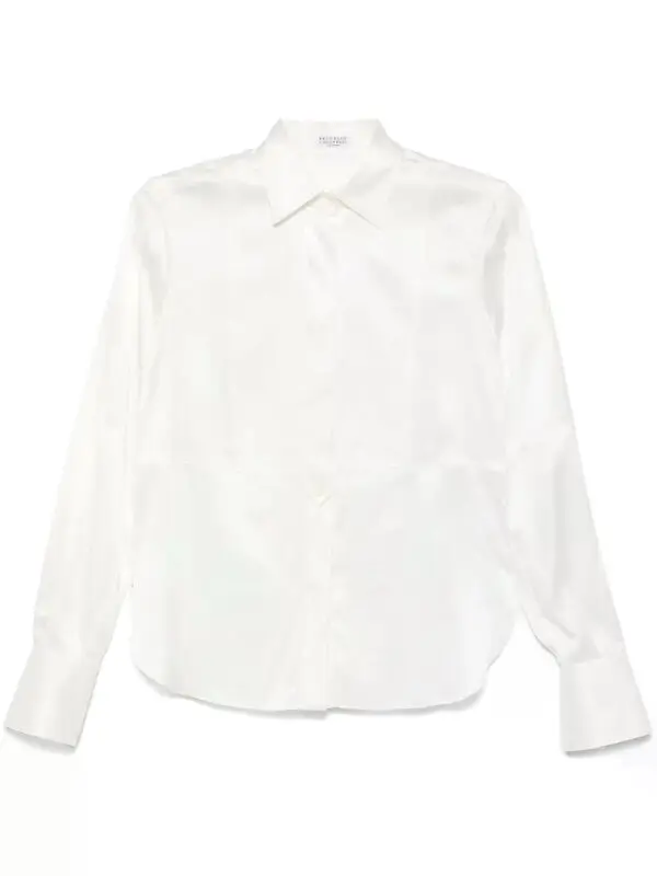 Brunello Cucinelli Satin Shirt