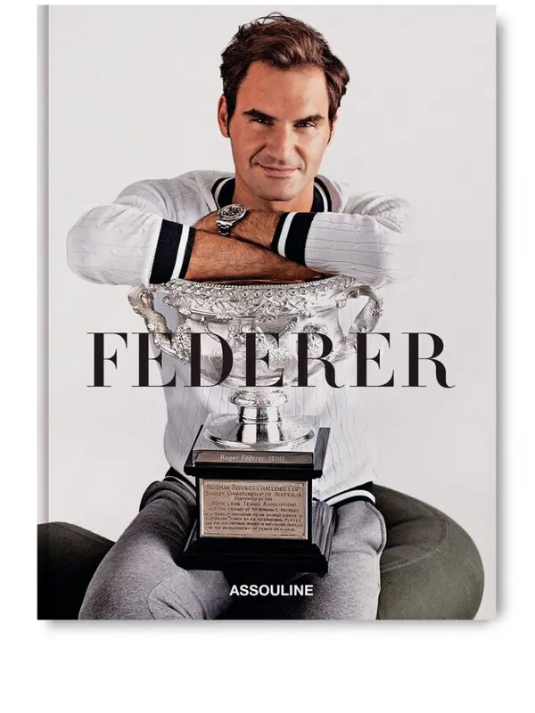 Assouline Federer Book - White