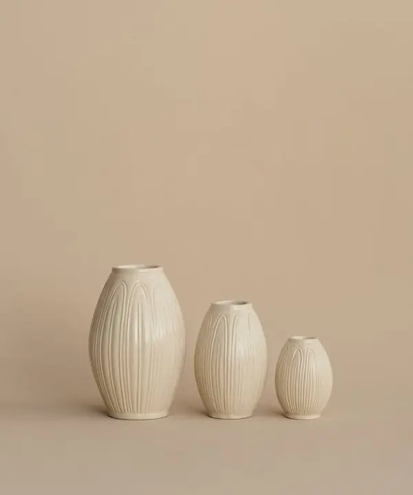 Jenni Kayne Porta Ceramic Vase - White