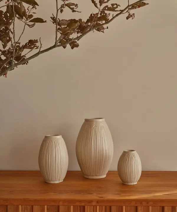Jenni Kayne Porta Ceramic Vase - White