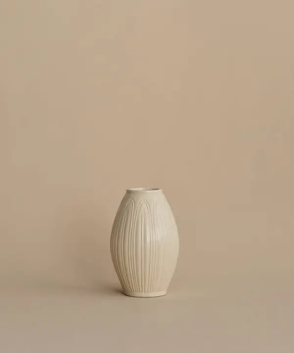 Jenni Kayne Porta Ceramic Vase - White