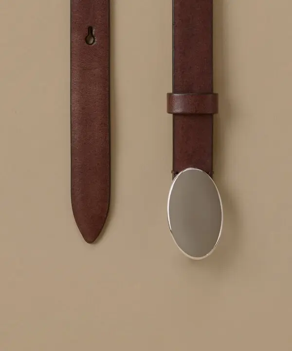 Jenni Kayne Leather Audrey Belt - Multicolor,chocolate