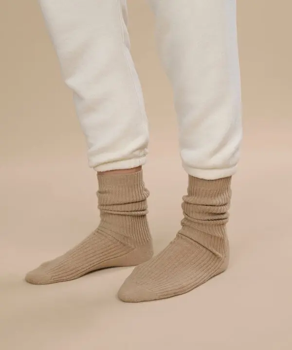 Jenni Kayne Cashmere Ribbed Socks