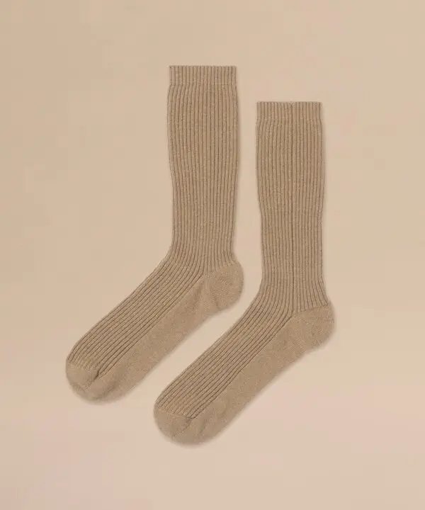 Jenni Kayne Cashmere Ribbed Socks
