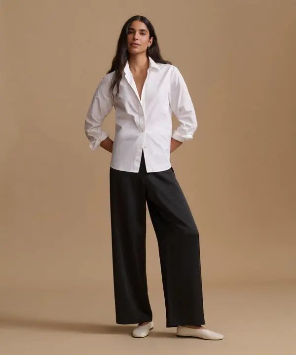 Jenni Kayne Demi Wide Leg Pant - Black