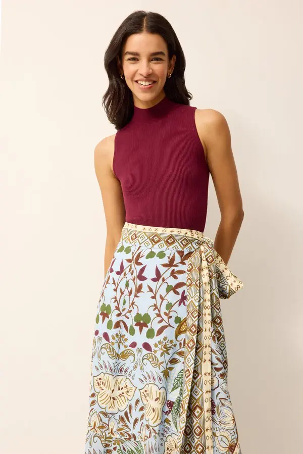 MARIE OLIVER Mazie Top - Potion