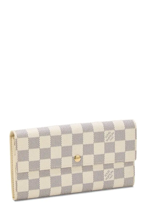 LOUIS VUITTON Damier Azur Sarah