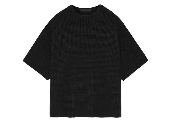 Fear Of God Essentials Heavy Waffle Short Sleeve Crewneck Sweatshirt