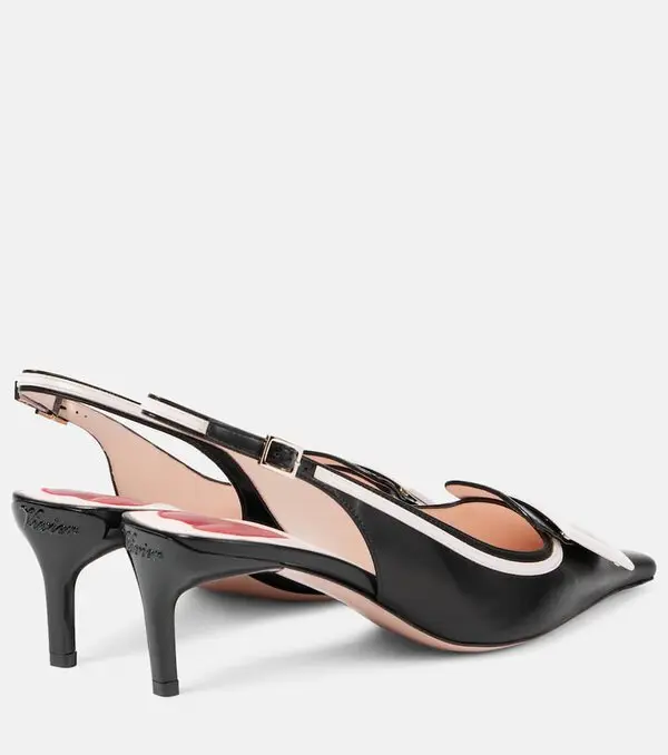 ROGER VIVIER Viv' Canard Slingback Pumps