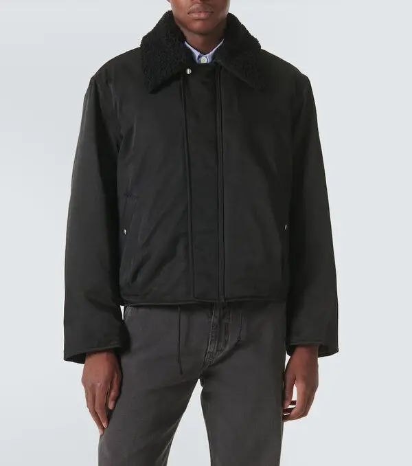 Our Legacy Ace Cotton-blend Jacket - Black