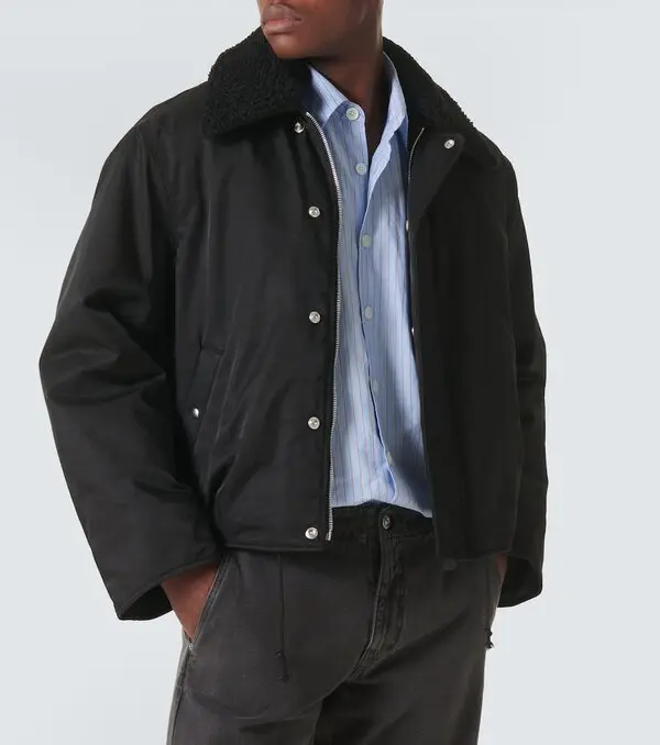 Our Legacy Ace Cotton-blend Jacket - Black