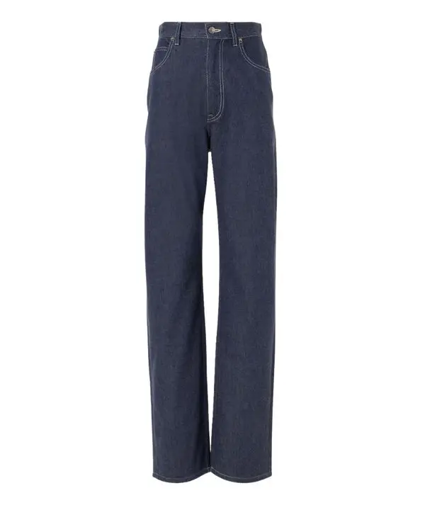 Loro Piana Tye High-rise Wide-leg Jeans
