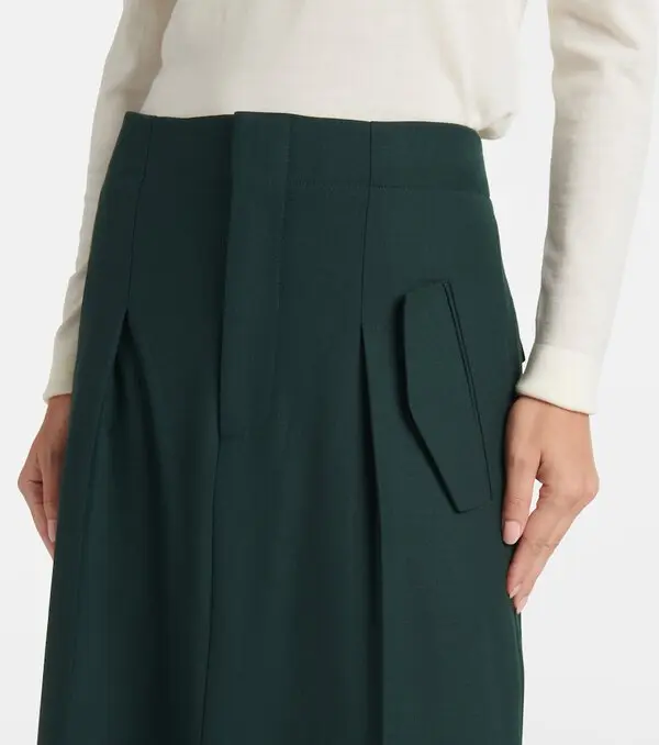 Victoria Beckham Asymmetric Maxi Skirt