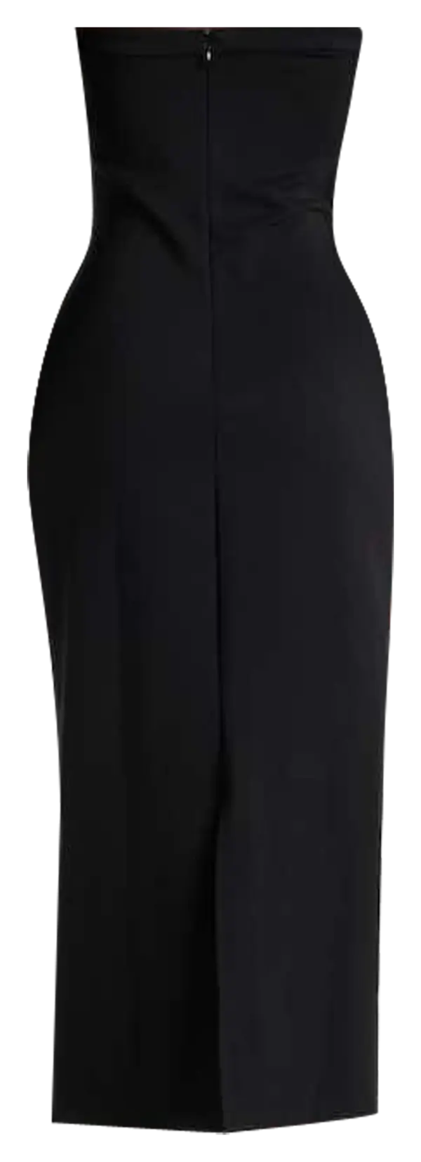 Staud Beekman Strapless Midi Dress