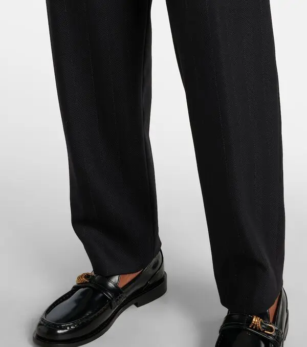 Dorothee Schumacher Tailored Pinstripe Wool Pants