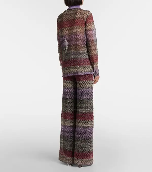 Missoni Striped Lamé Shirt