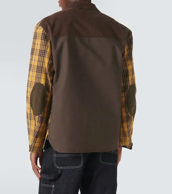 Junya Watanabe Checked Cotton Flannel Jacket