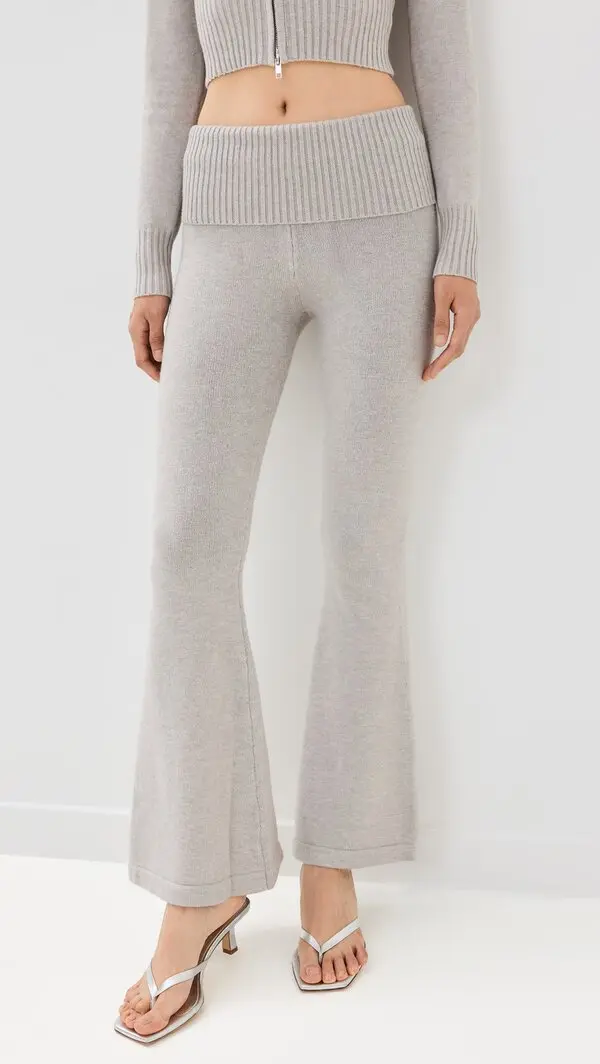 Lioness Muse Knit Wide Leg Sweatpants