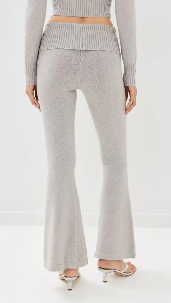 Lioness Muse Knit Wide Leg Sweatpants