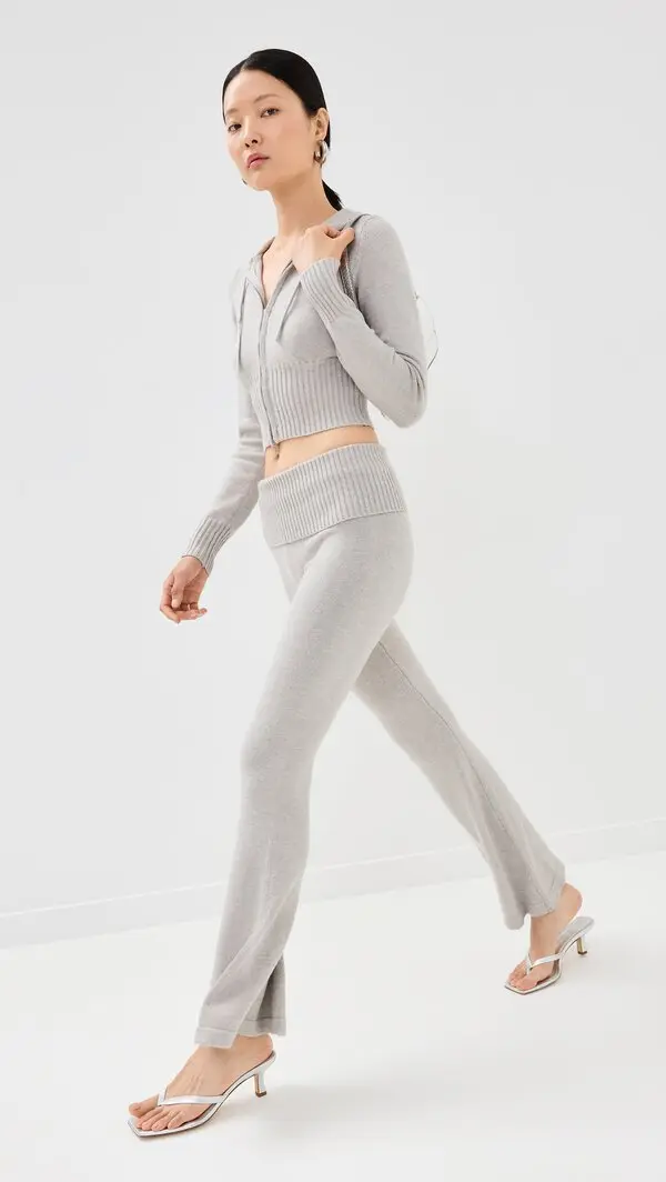 Lioness Muse Knit Wide Leg Sweatpants