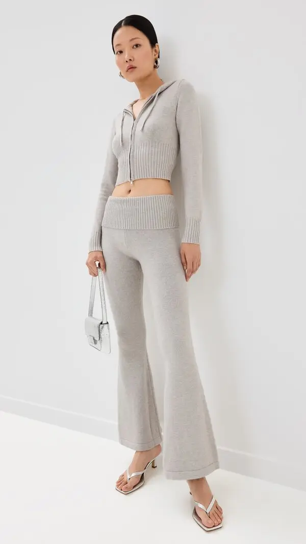 Lioness Muse Knit Wide Leg Sweatpants
