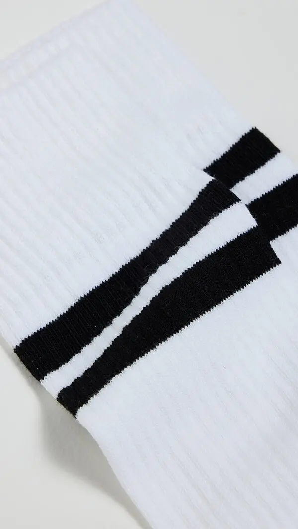 Falke Dynamic Crew Socks - White/black