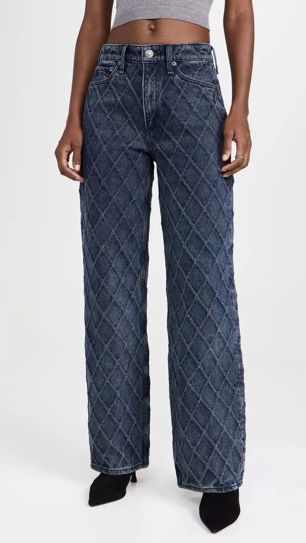 Rag & Bone Logan Quilted Jeans
