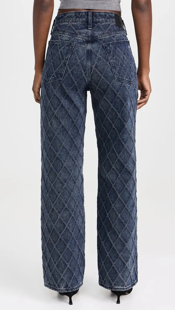 Rag & Bone Logan Quilted Jeans