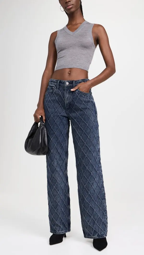 Rag & Bone Logan Quilted Jeans
