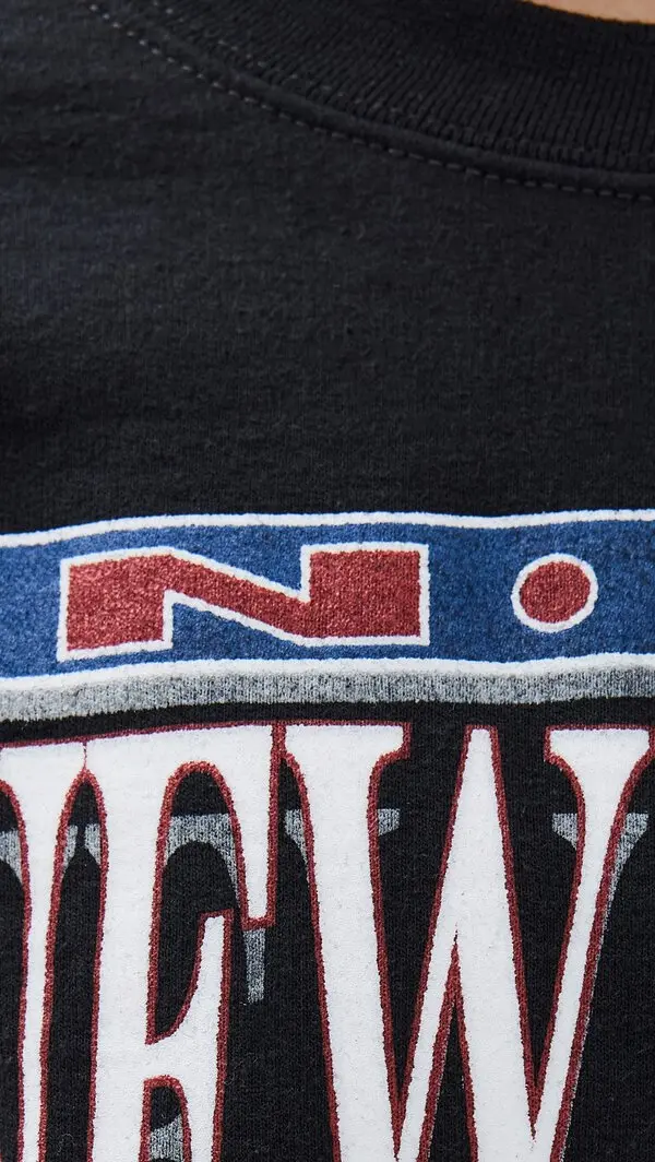 Junk Food Giants Helmet Crewneck Sweatshirt