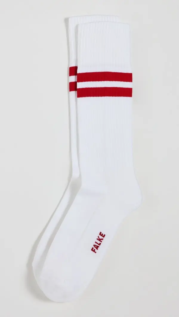 Falke Dynamic Socks - White/red