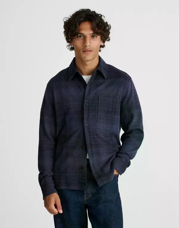 Madewell The Devoe Knit Shirt - Ink