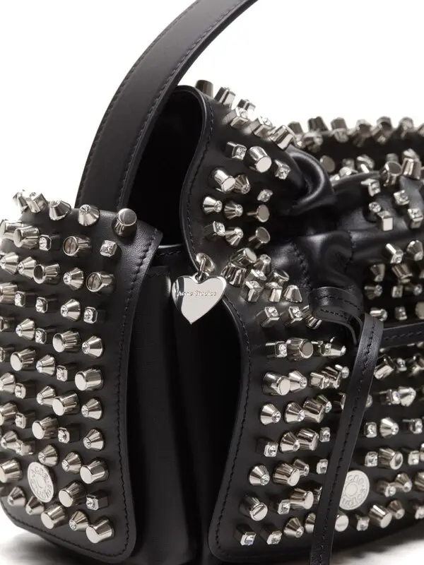 Acne Studios Multipocket Studded Shoulder Bag
