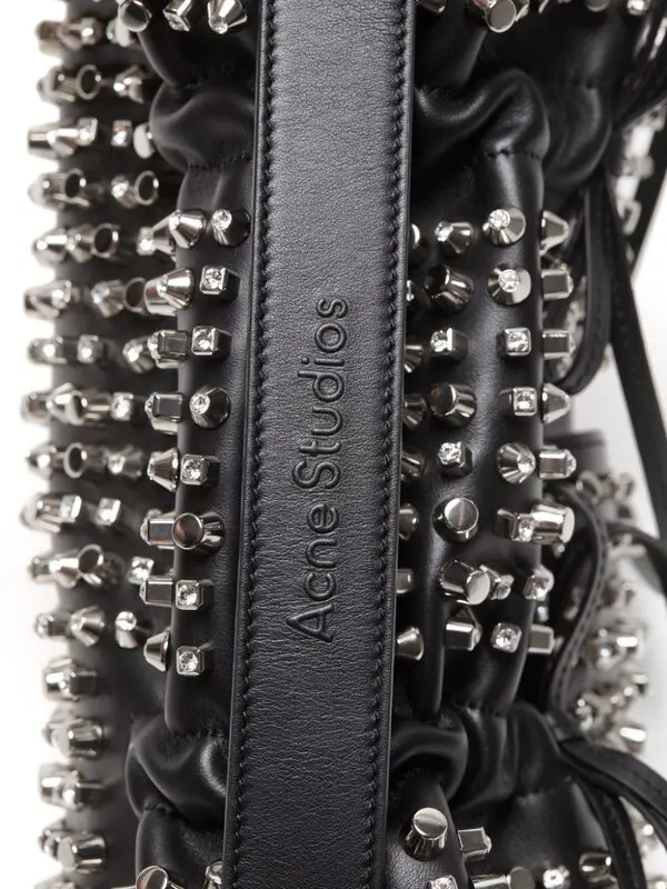 Acne Studios Multipocket Studded Shoulder Bag