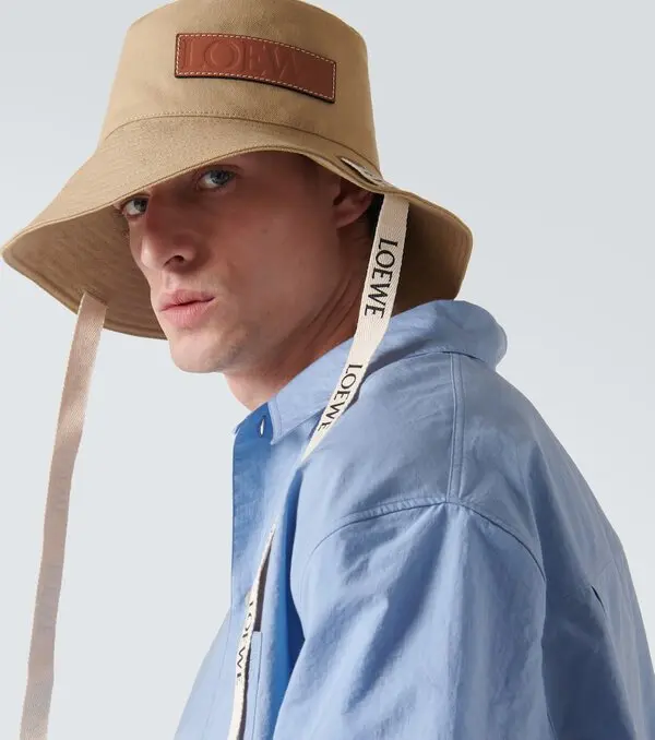 Loewe Paula's Ibiza Fisherman Canvas Bucket Hat