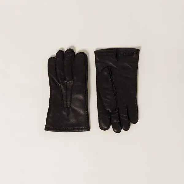 Miu Miu Nappa Leather Gloves