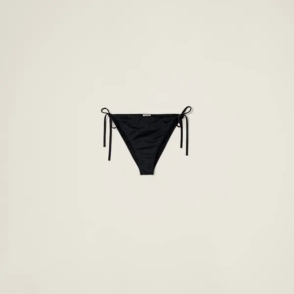 Miu Miu Jersey Panty - Black