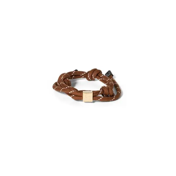 Miu Miu Cord Bracelet - Tobacco